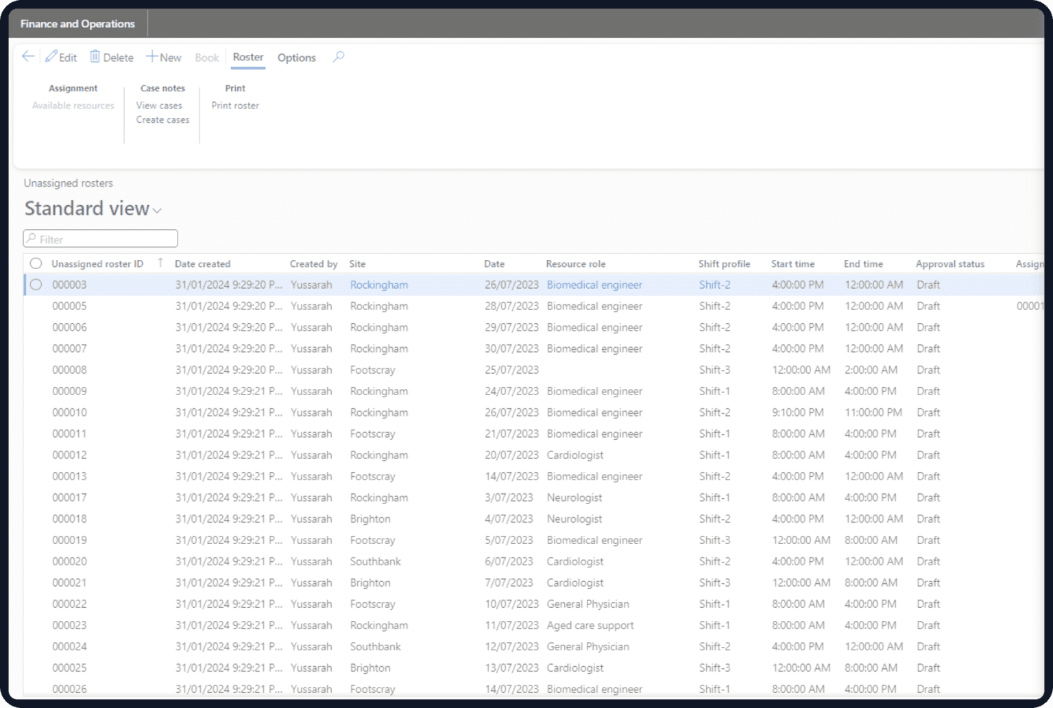 Dynamics 365 Rostering Add-ons | DHRP