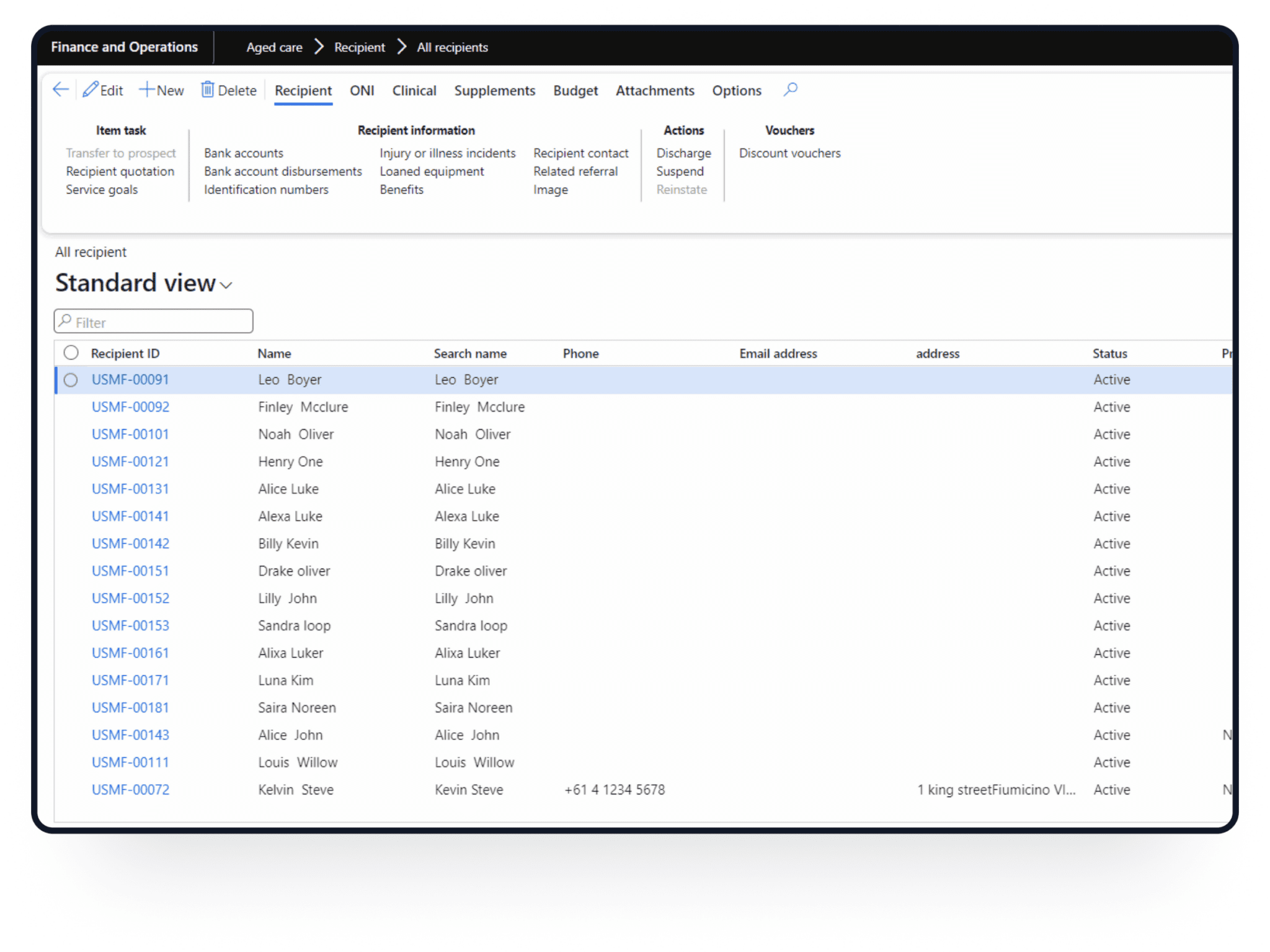 Dynamics 365 in Aged Care - DHRP Add-Ons