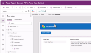 How to Generate and Download PDFs from PowerApps Forms