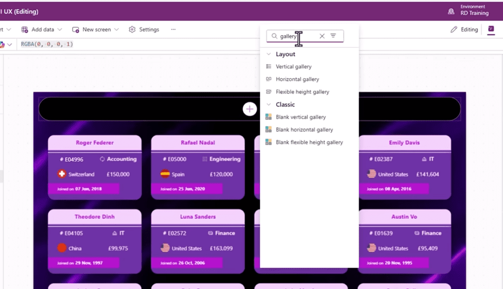 Create a Responsive Powerapps Modern Tab Design | A Tutorial