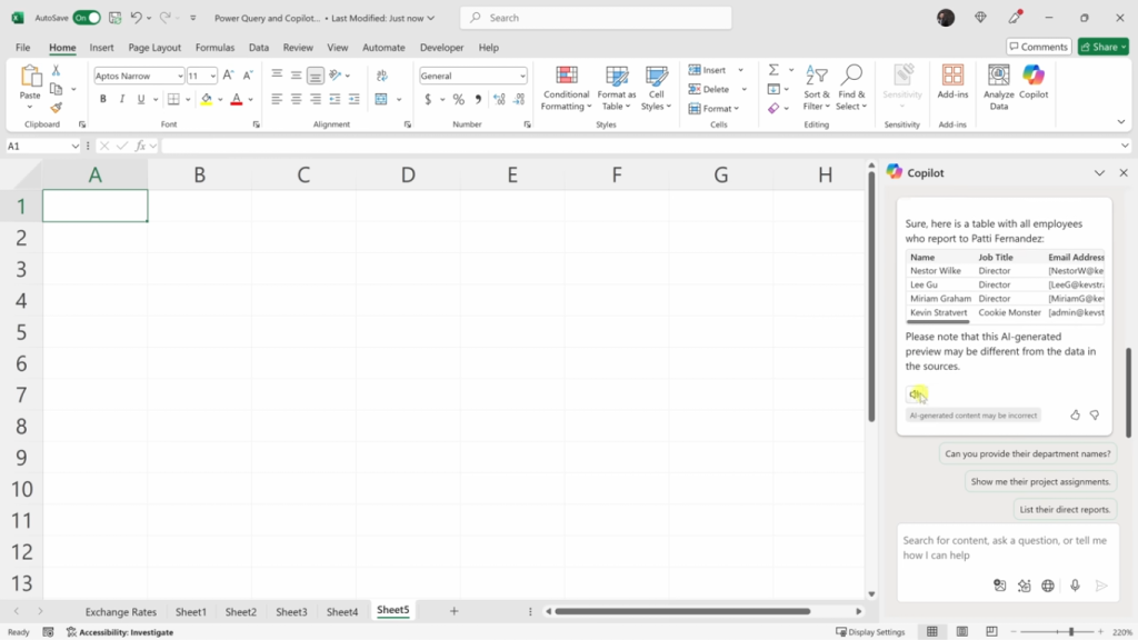 Automate Excel Data Import | Microsoft Power Query + Copilot