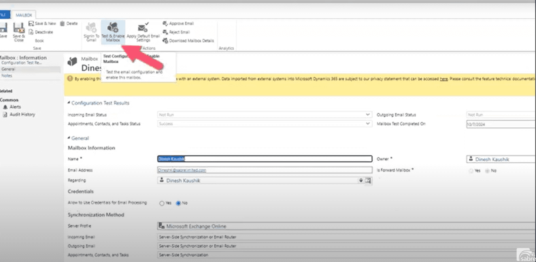 A Detailed Guide to Email Synchronisation in Dynamics 365 CRM